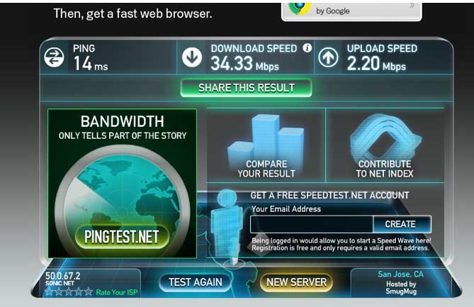 Explosive Speeds from Cruzio's New Velocity Product - Cruzio Internet