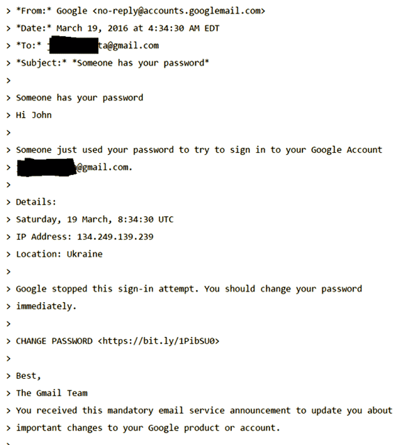 The Actual Email that Hacked Hillary - Cruzio Internet