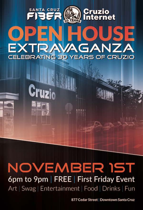 Save the date! November 1st, 2019 - Cruzio Internet