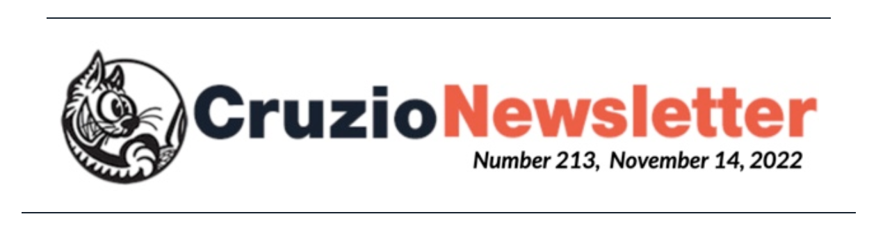 Cruzio Newsletter #213 - Cruzio Internet