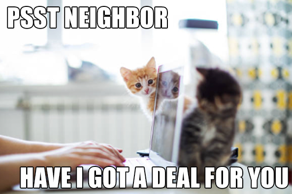 Friends and Neighbors Promo - Cruzio Internet