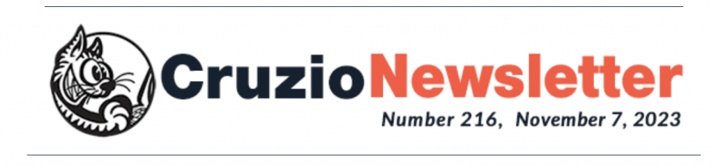 Newsletter #216 - Cruzio Internet