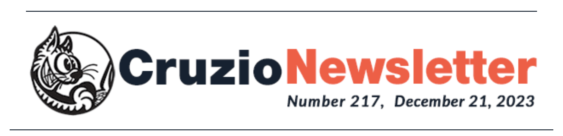 Newsletter #217 - Cruzio Internet